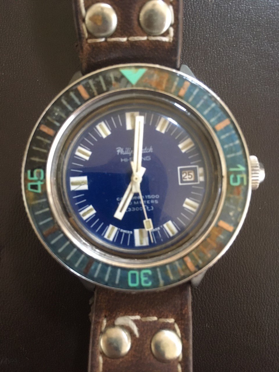 Verroeste bezel Jenny Carribean watch - Vintage Horlogeforum ...